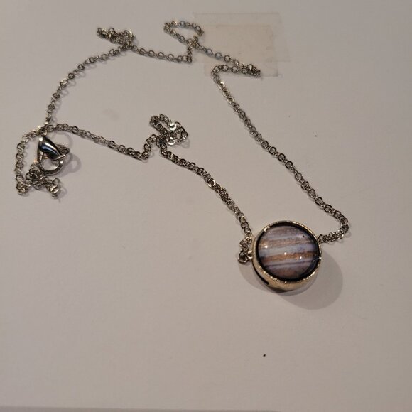 Jewelry | Handcrafted Celestial Necklace Planet Necklace Jupiter | Poshmark